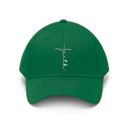 Christian Twill Hat with saying Faith styles as a cross – RK TOPIC ...